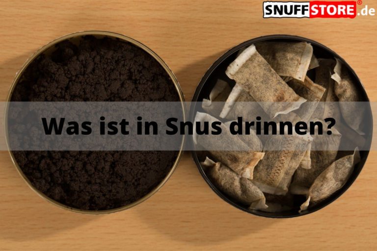 Was ist Snus? Definition, Arten, Inhaltsstoffe und Verwendung - Snuffstore